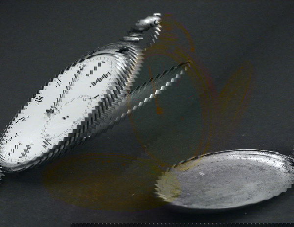 "arnold Adams & Co. London" Pocket Watch. Crystal