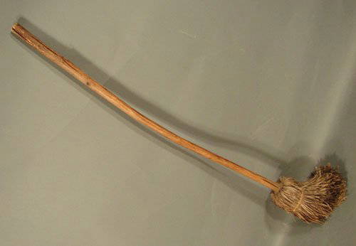 Country Primitive Broom. 48"l