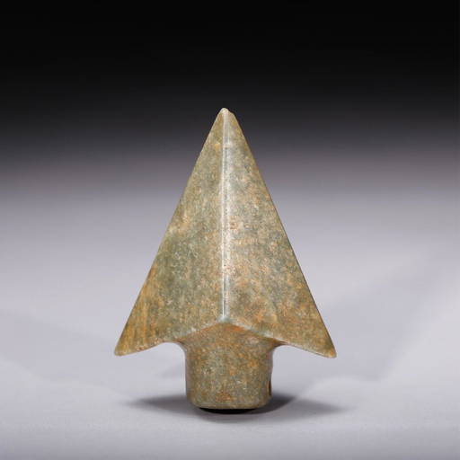 Chinese Celadon Jade Arrow Head