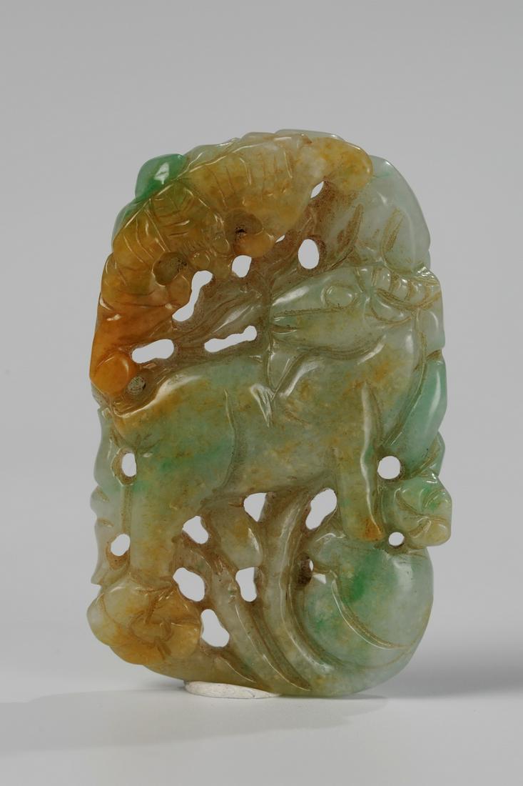 CHINESE JADEITE SHEEP PENDANT, QING DYNASTY - May 02, 2020 | Anders ...