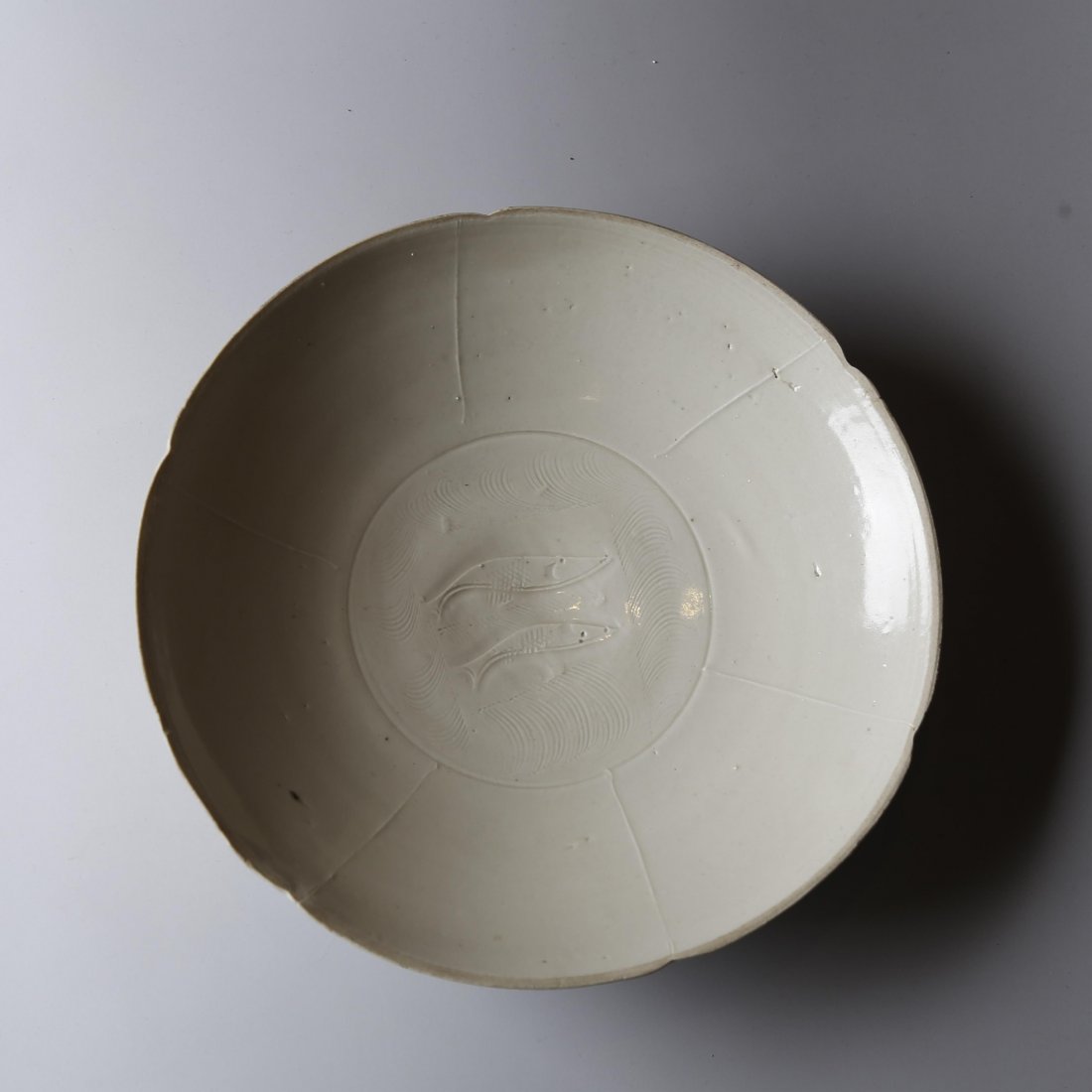 Chinese Jin Dynasty Ding Ware Plate