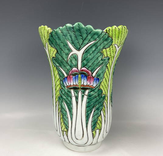 A Chinese Cabbage Porcelain Vase (#0134) on Dec 17, 2022 | China Luban ...