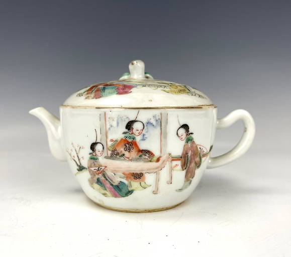 Chinese Tongzhi Famille Rose Porcelain Teapot (#0137) on Dec 17, 2022 ...