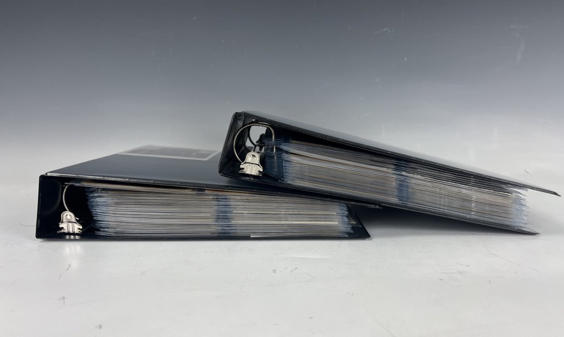 Binders With Some 460 Antique Postcards Of Japan Early 20th Century