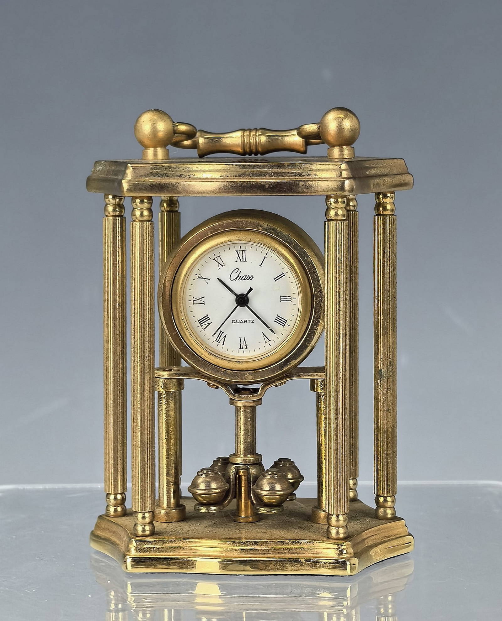 Vintage Chass Carriage Clock In Brass Auction