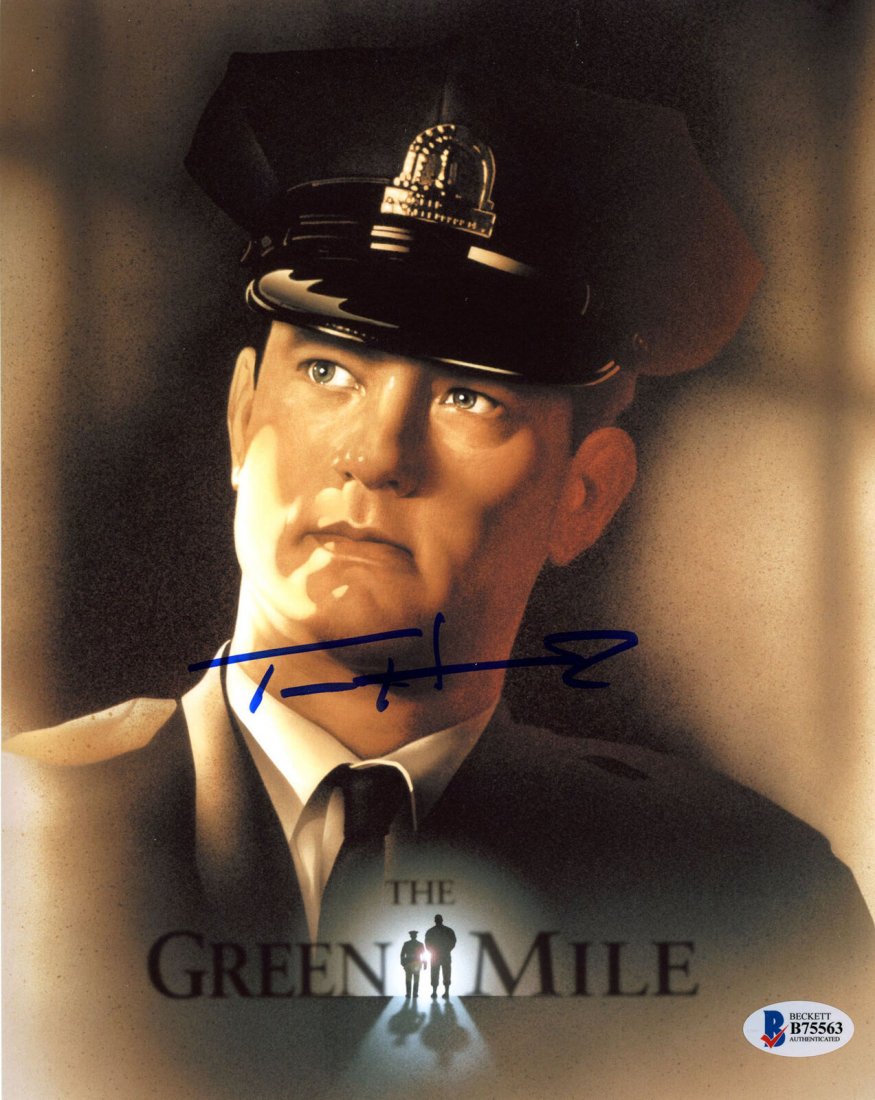 Tom Hanks Autographed 8 x 10 The Green Mile Photo - Feb 14, 2021 ...