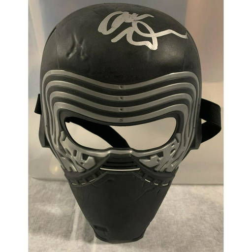 Kylo Ren Adam Driver Signed Star Wars Movie Mask Helmet