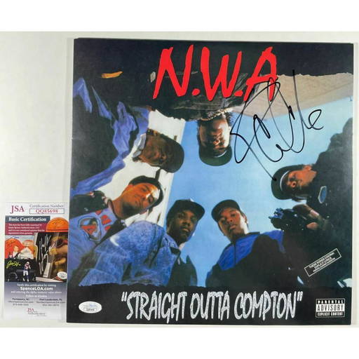 Ice Cube Signed NWA Straight Outta Compton Vinyl Record - Jan 01, 2022 ...