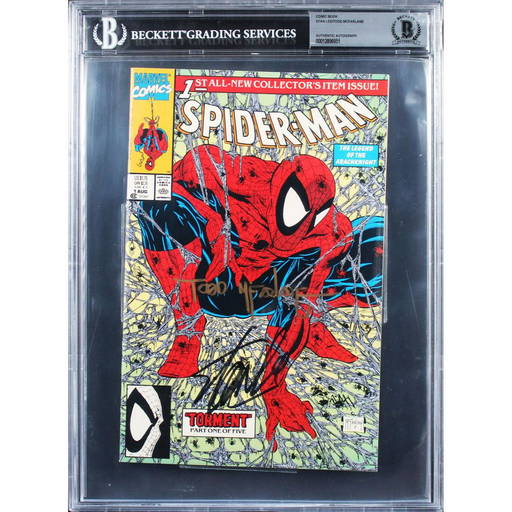 Stan Lee & Todd Mcfarlane Signed Spider Man Torment #1