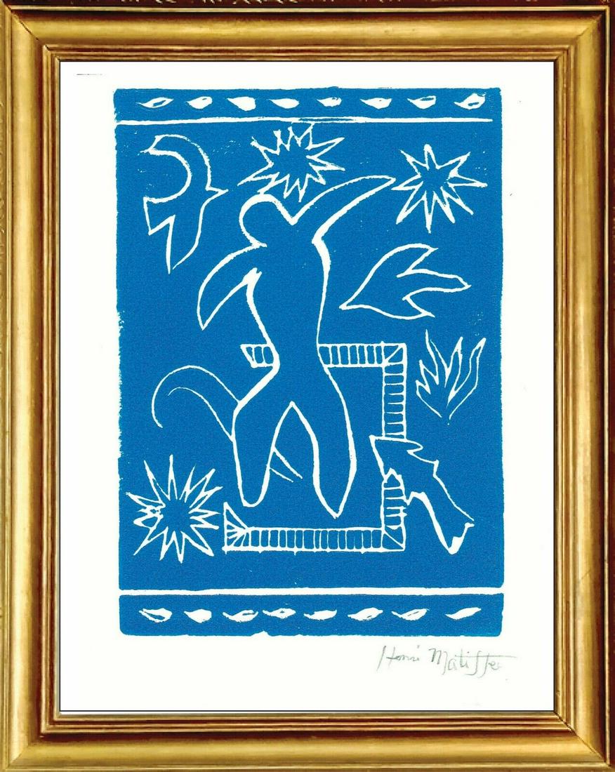 Henri Matisse Hand Signed Ltd Edition Print With Coa