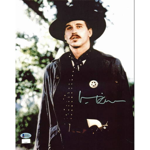 Val Kilmer Tombstone Signed 11x14 Photo (bas Coa)