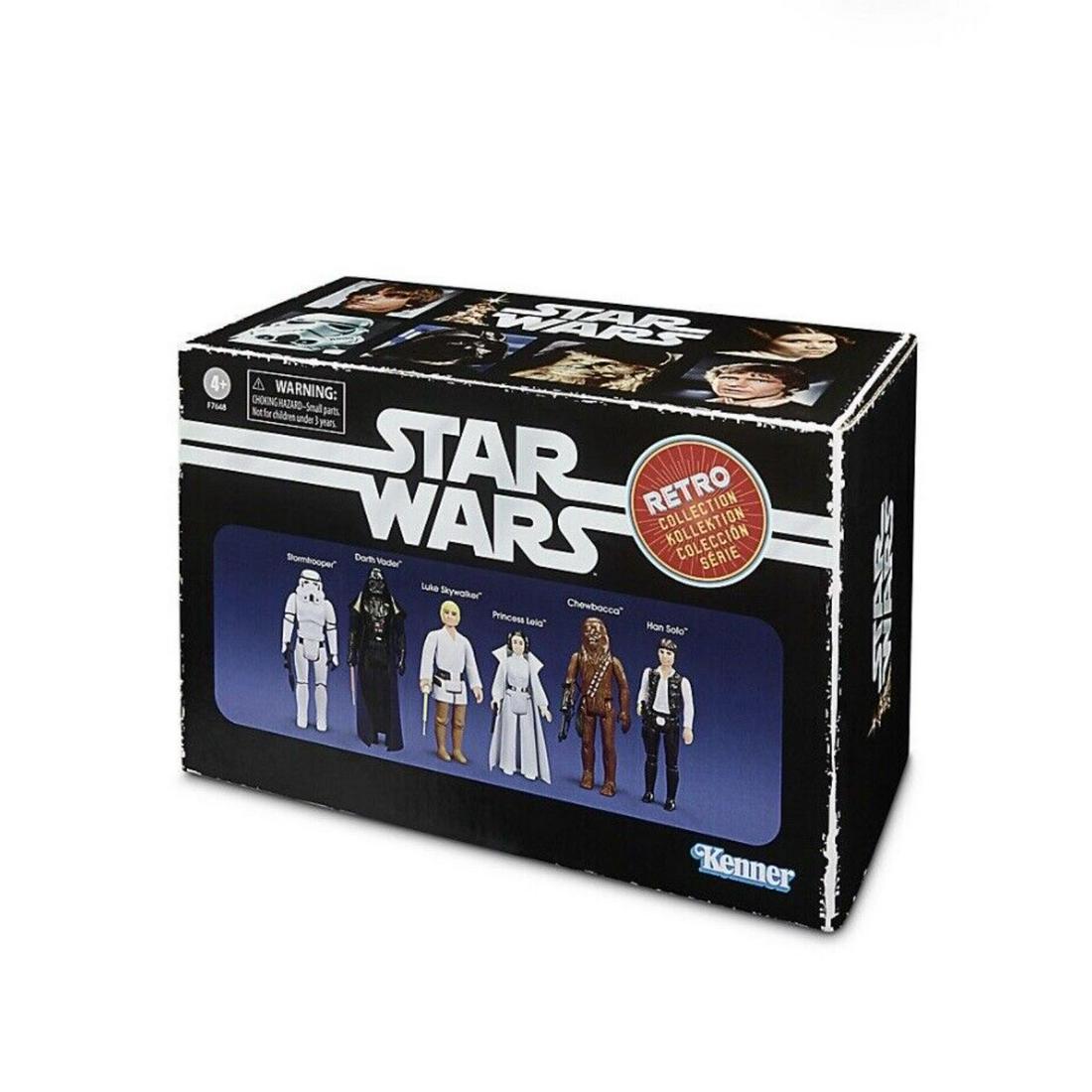 Star Wars Kenner Retro Collection 6 Figure Set