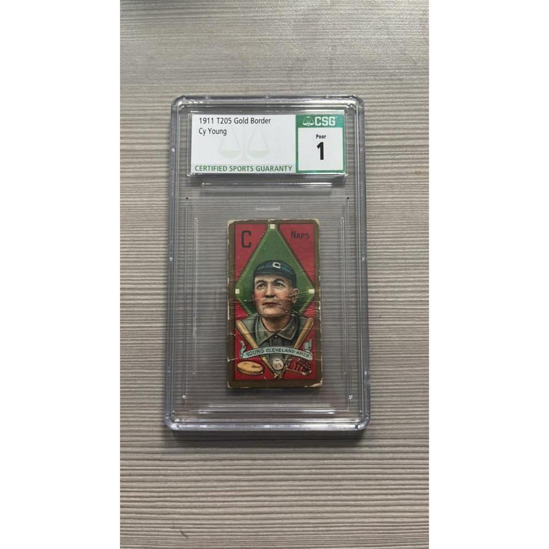 1911 T205 Gold Border Cy Young Csg 1