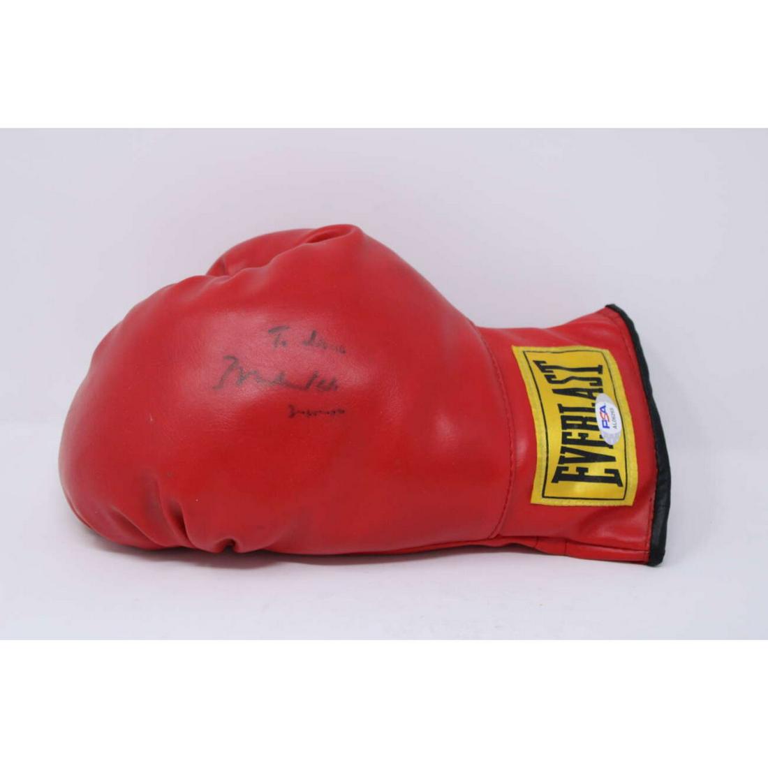 Muhammad Ali Boxing Glove Signed (psa Coa)