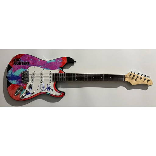 Dave Grohl,Nate Mendel, Rami Jaffee & Pat Smear Signed Foo Fighters ...