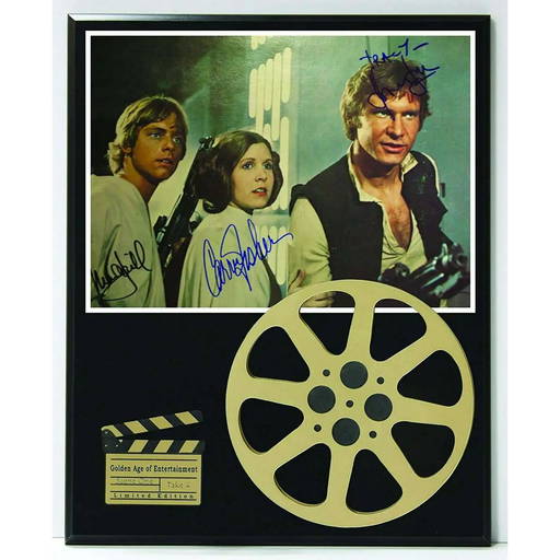Star Wars Cast Limited Edition Reproduction Replica Autographed Movie ...