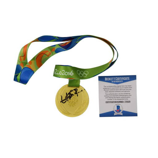 Usain Bolt Signed Replica RIO 2016 Gold Medal (BAS COA) (#0205) on Dec ...