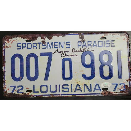 Susan Backlinie Signed Jaws License Plate (JSA COA) (#0239) on Dec 26 ...