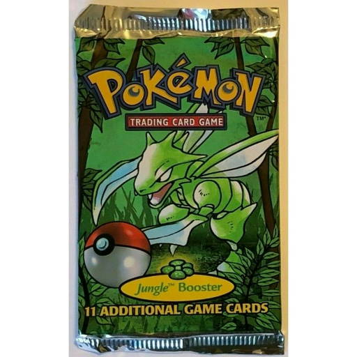 Pokemon Jungle Booster Pack Factory Sealed Scyther Art (#0236) on Dec ...