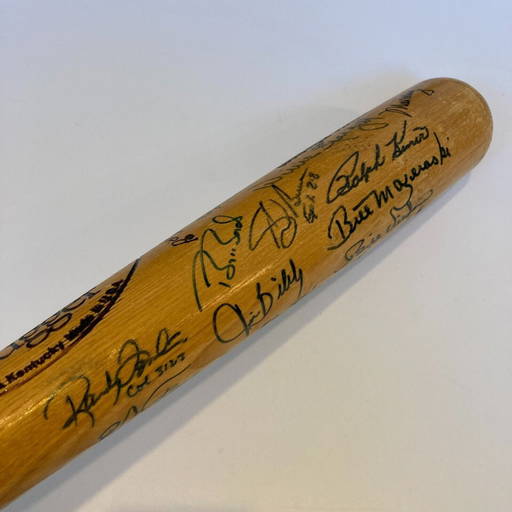 Pittsburgh Pirates Hall Of Famers & Stars Multi Signed Bat W/ 19 ...
