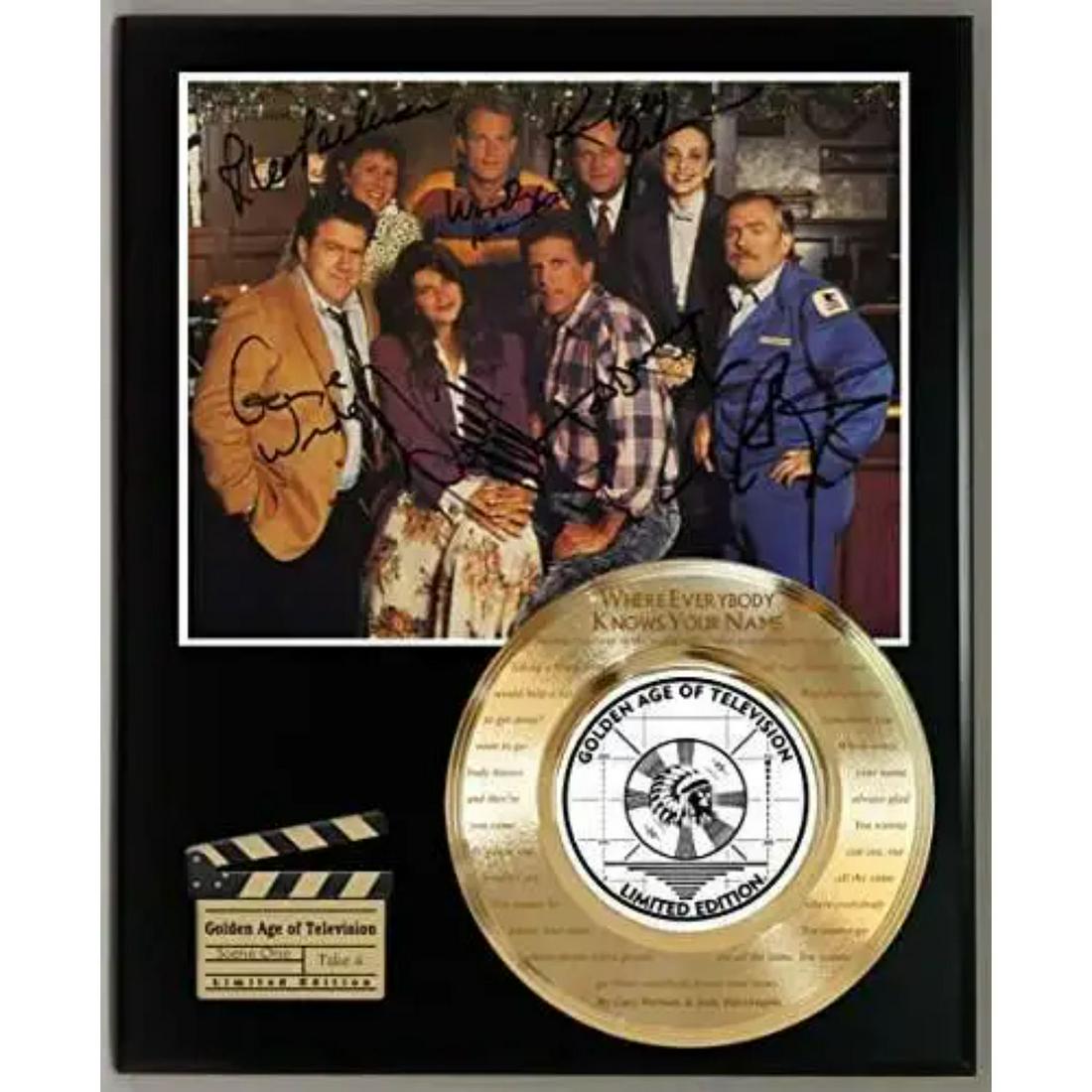 Cheers Limited Edition Replica Signature And Laser Etched Theme Song ...