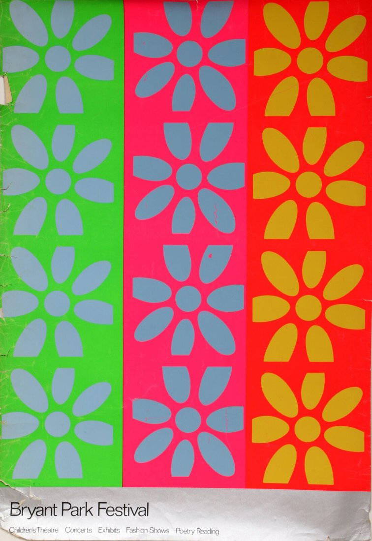 Peter Gee, Bryant Park Festival, Poster Auction