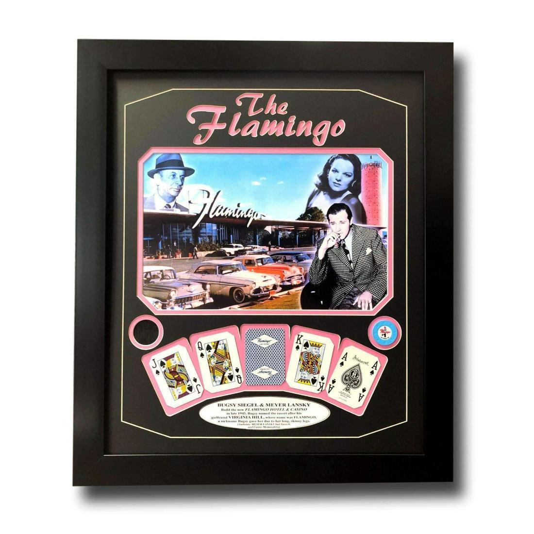 "flamingo Las Vegas" Bugsy Siegel Meyer Lansky Casino Used Chip ...