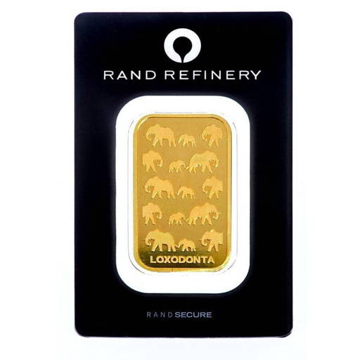 1 Oz Rand Refinery Gold Bar .9999 Fine Sealed In Assay