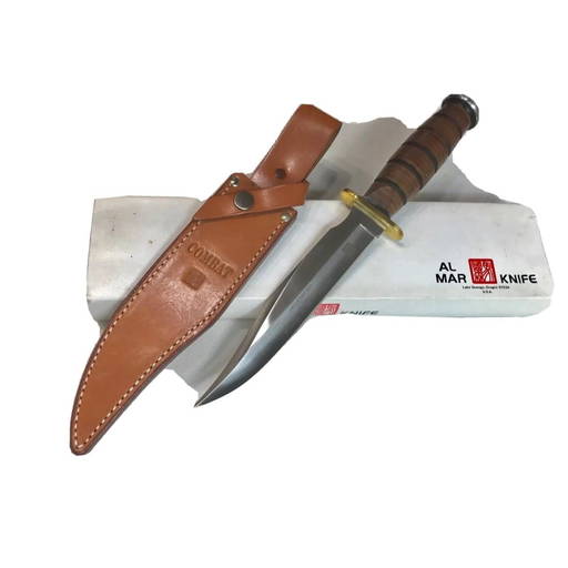 Vintage Al Mar Grunt Bowie Blade Dagger Knife