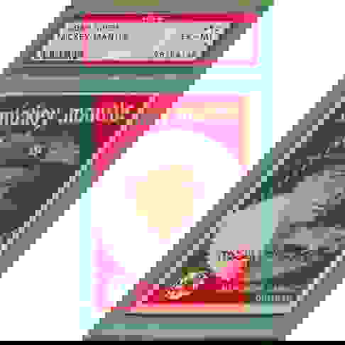 1959 Topps #10 Mickey Mantle New York Yankees Hof Psa 6 Ex-mt Auction