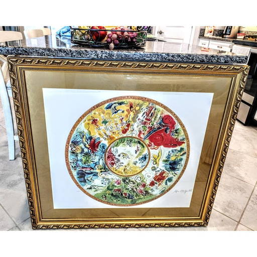 Marc Chagall "paris Opera Ceiling" Signed, Large, Numbered, Certified ...