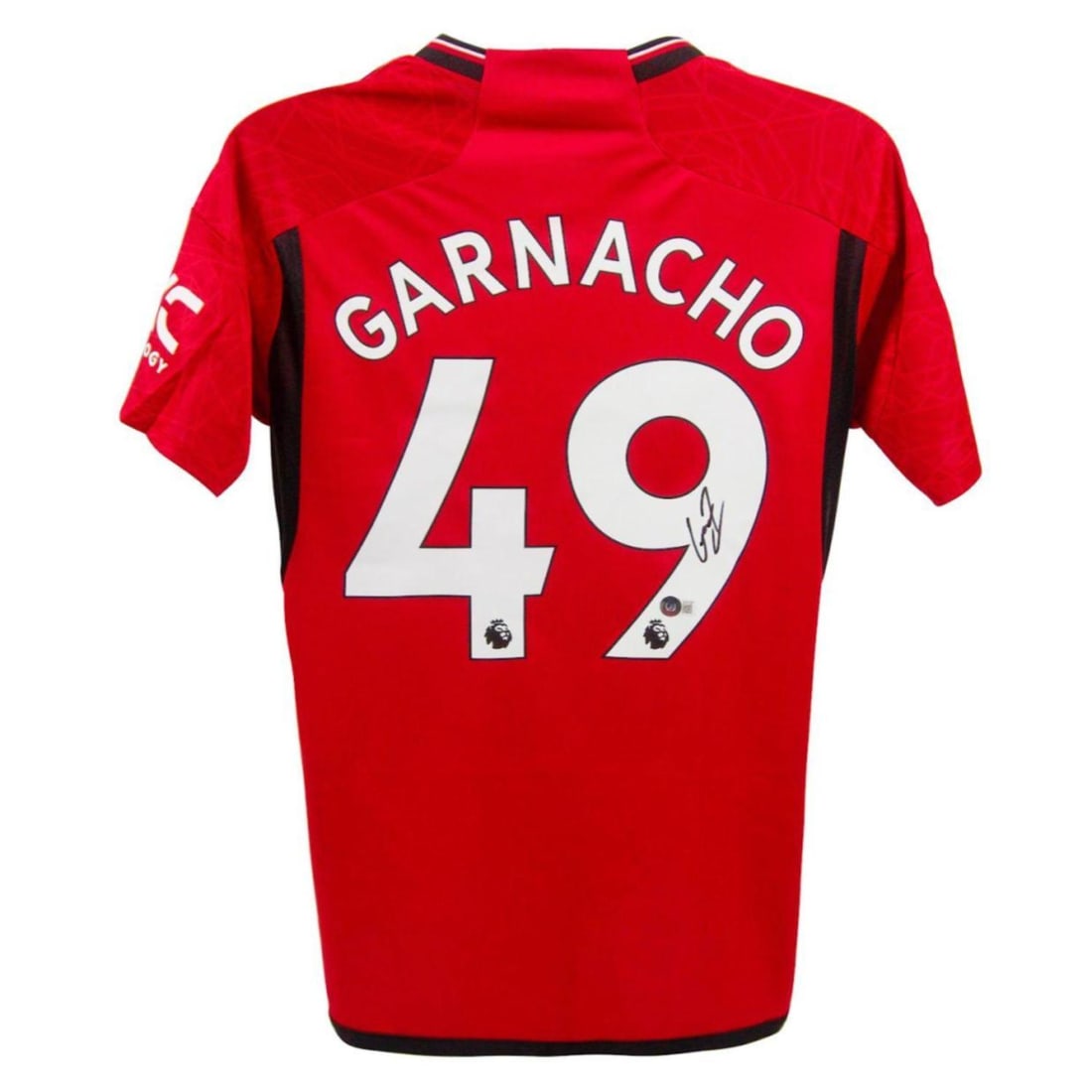 Alejandro Garnacho Signed Manchester United Jersey (beckett) Auction