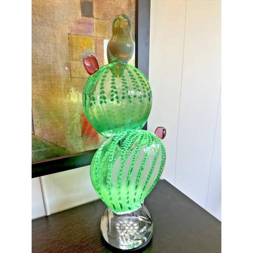 Dan Friday >> Cactus Owl Totem Signed