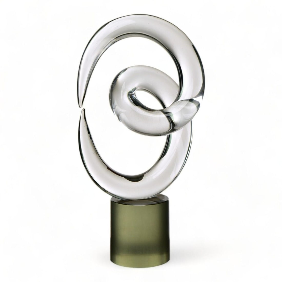 Livio Seguso Signed Murano Art Glass Sculpture Auction
