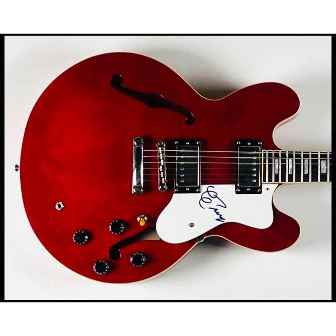 Chuck Berry Autograph Signed Guitar Jsa Authentic Auction