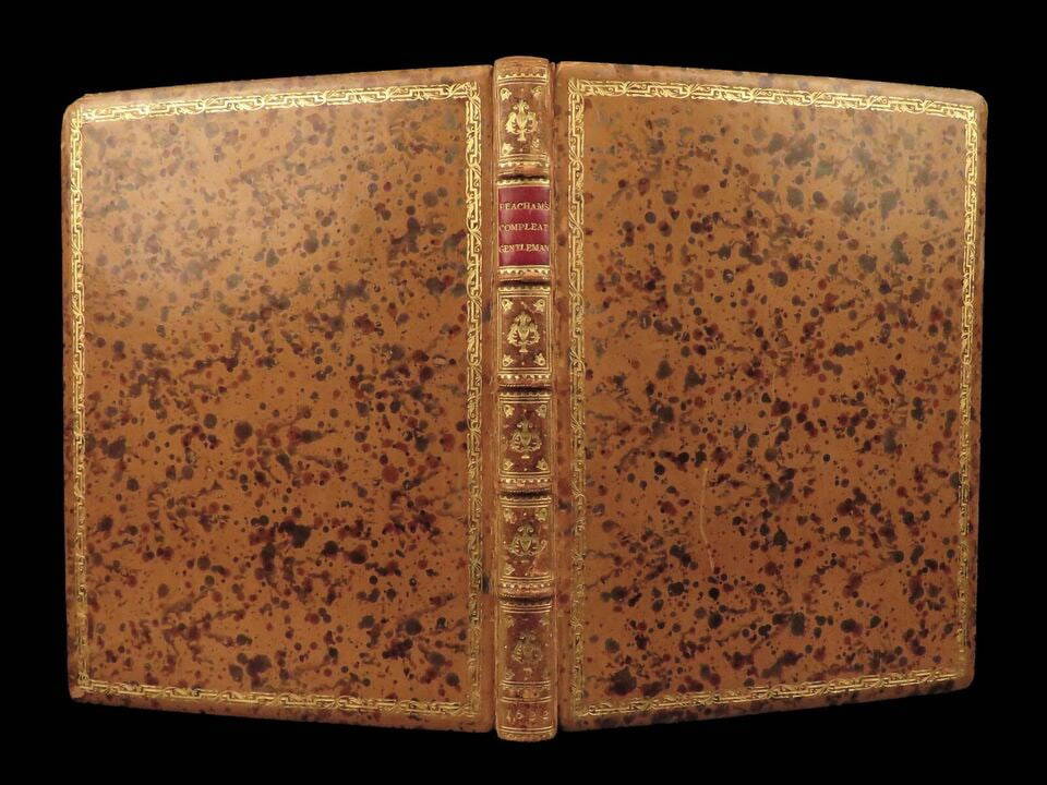 1622 First Edition The Compleat Gentleman By Henry Peacham. Rare ...