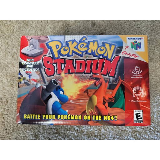 Pokemon**stadium**nintendo *64* *n64* New, Factory Sealed With Transfer Pak
