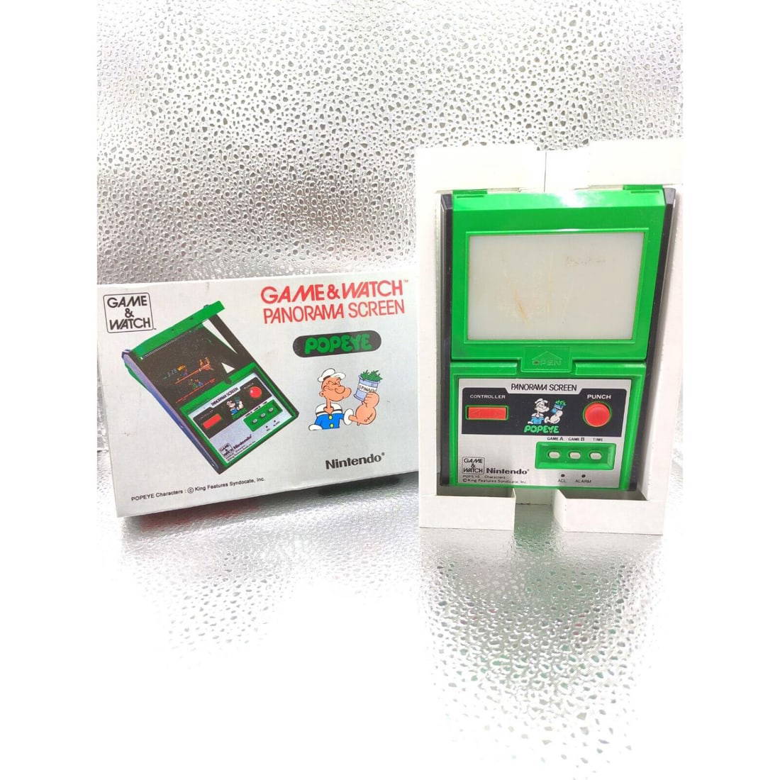 Nintendo Game & Watch Popeye Panorama Vintage Handheld Game Boxed Cj-93 ...