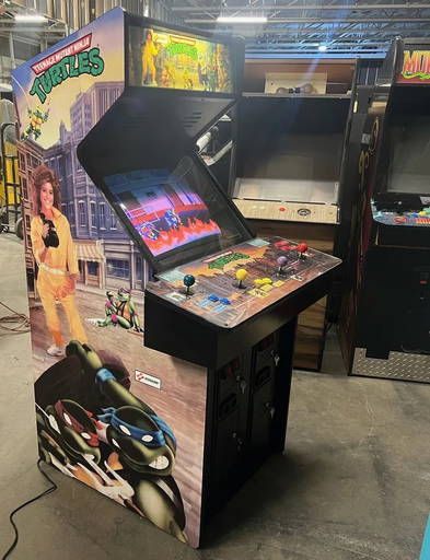 Teenage Mutant Ninja Turtles Arcade Machine By Konami 1991