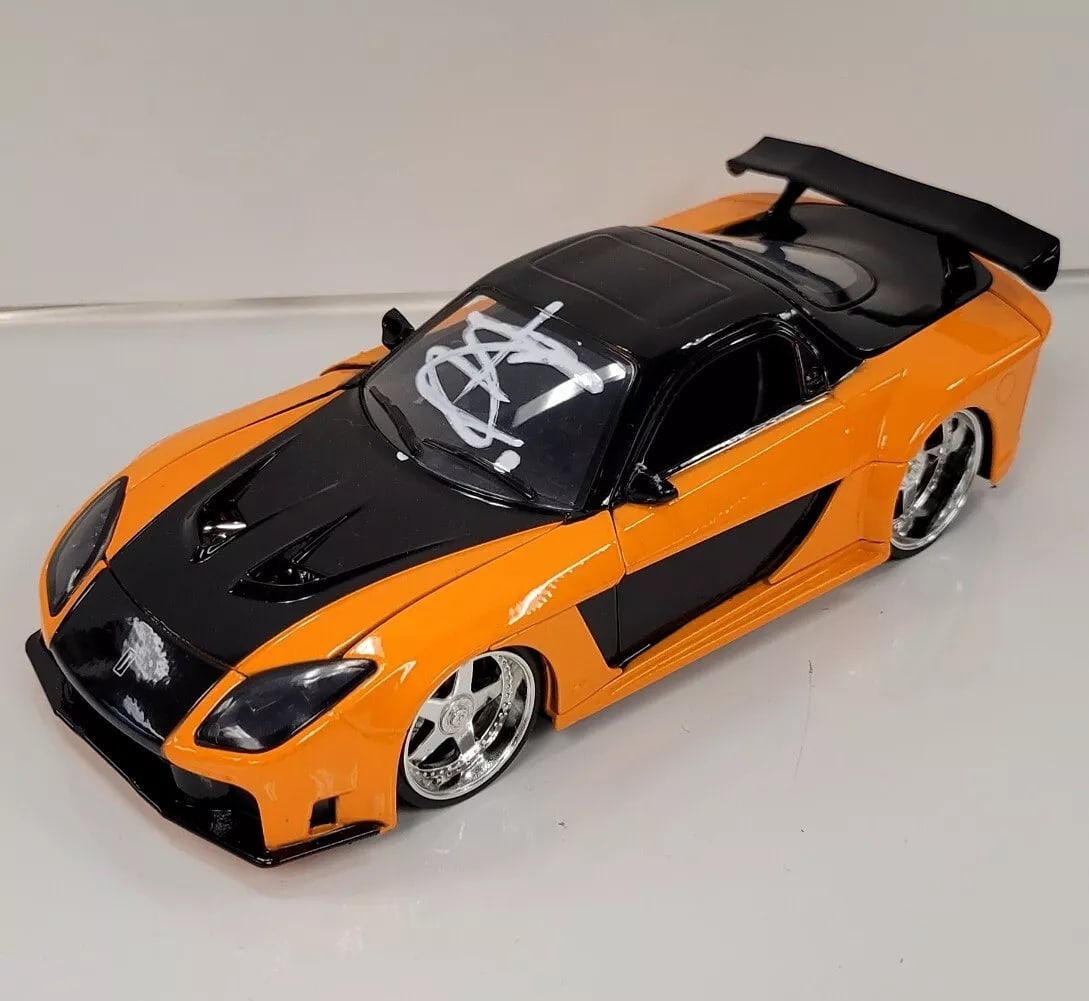 Sung Kang Signed Fast & Furious Die Cast Mazda Rx-7 Autograph (w ...