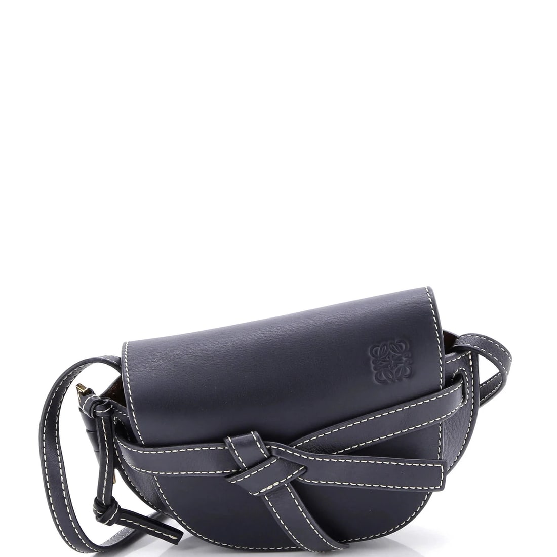 Loewe Gate Shoulder Bag Leather Mini Auction