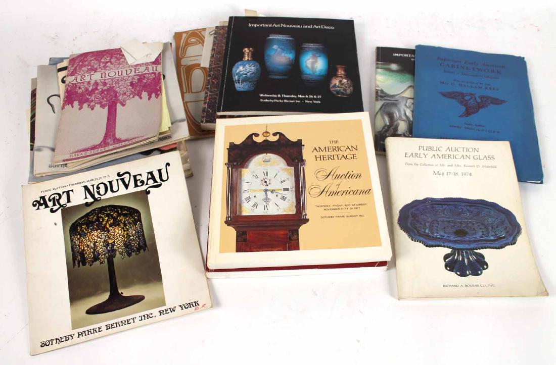 Large Collection of Auction Catalogs