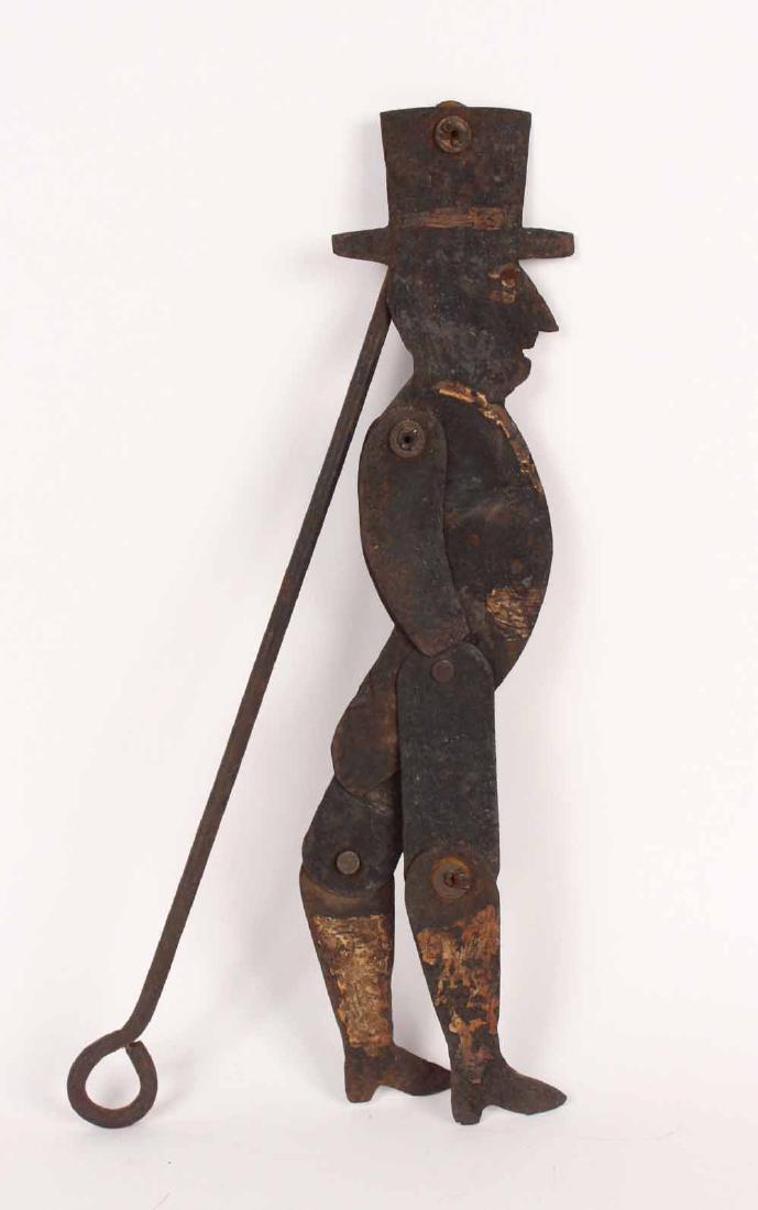 Sheet Metal Folk Art "Dancing Man"