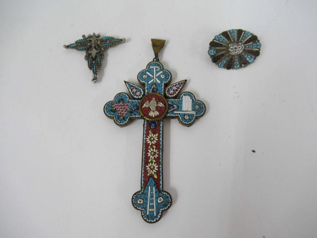 Micro mosaic cross