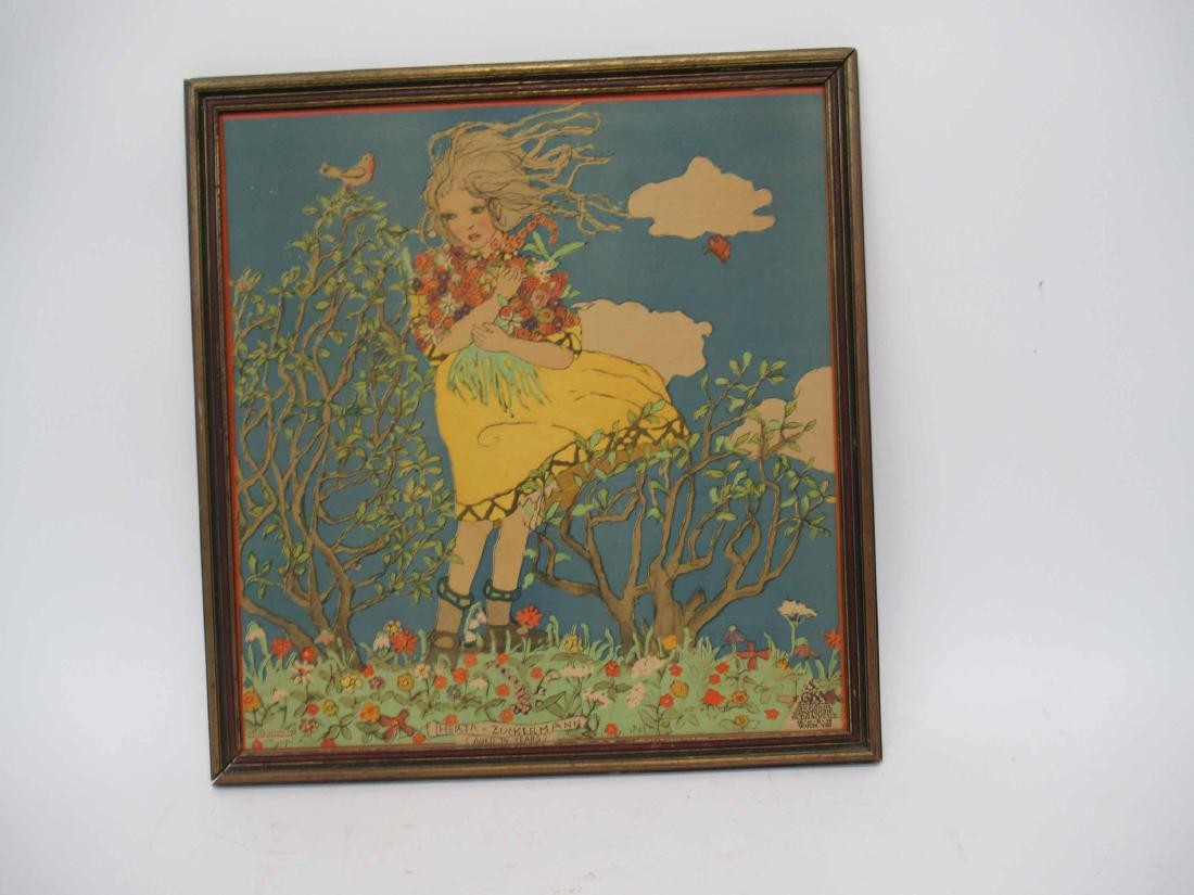 Arts and Crafts Print, Herta Zuckermann