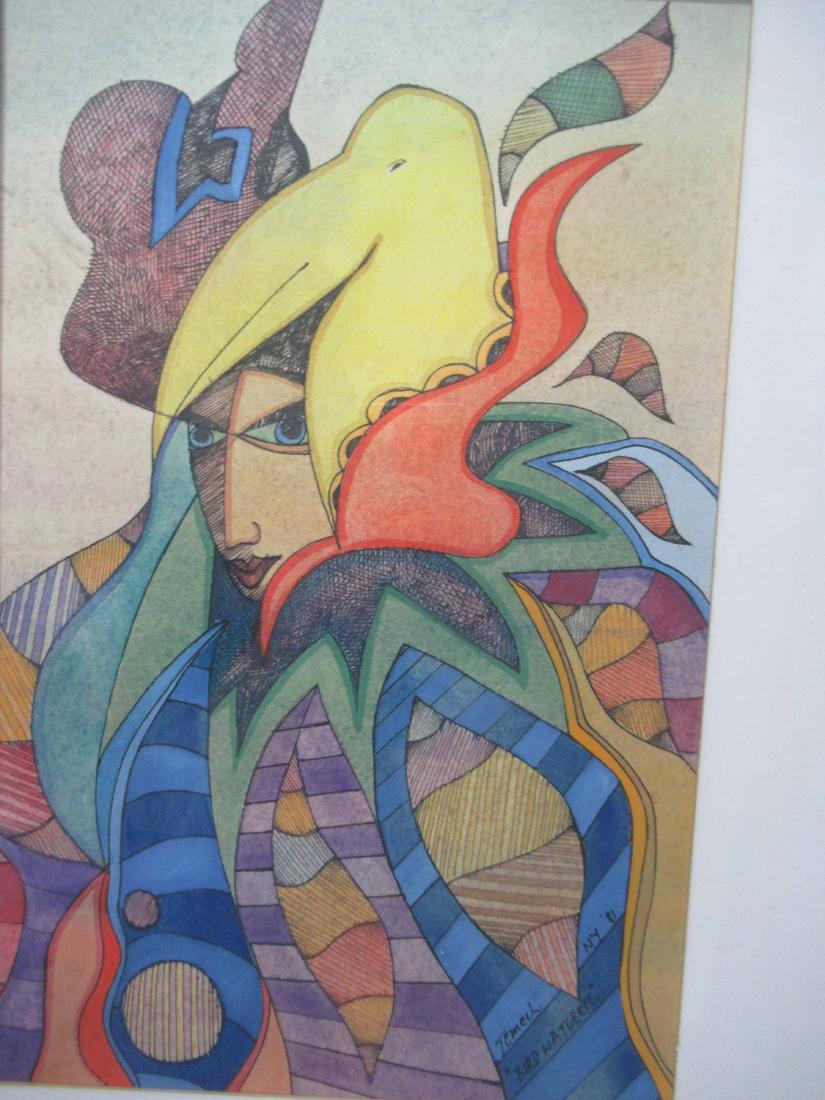 Gunter Temech Mixed Media on Paper