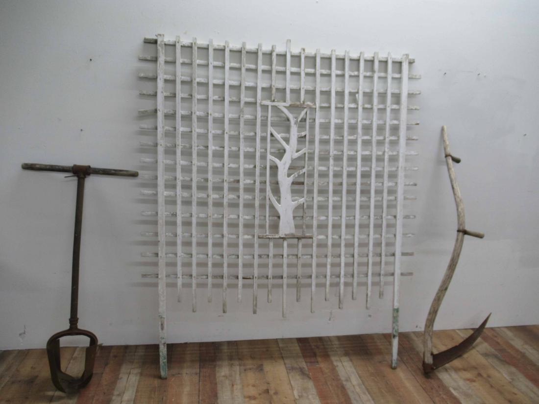 Large White Tree of Life Trellis