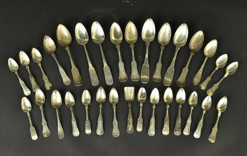 Seven Coin Silver Spoons