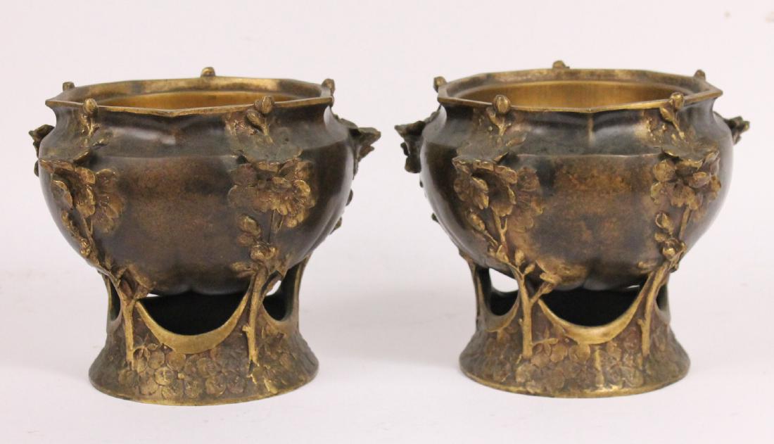 Pair Art Nouveau Jardinieres, Leon Kann - Jul 31, 2019 | Nye & Company ...