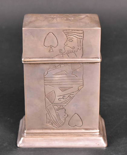Suikee Silver Playing Card Case - Sep 18, 2019 | Nye & Company in NJ